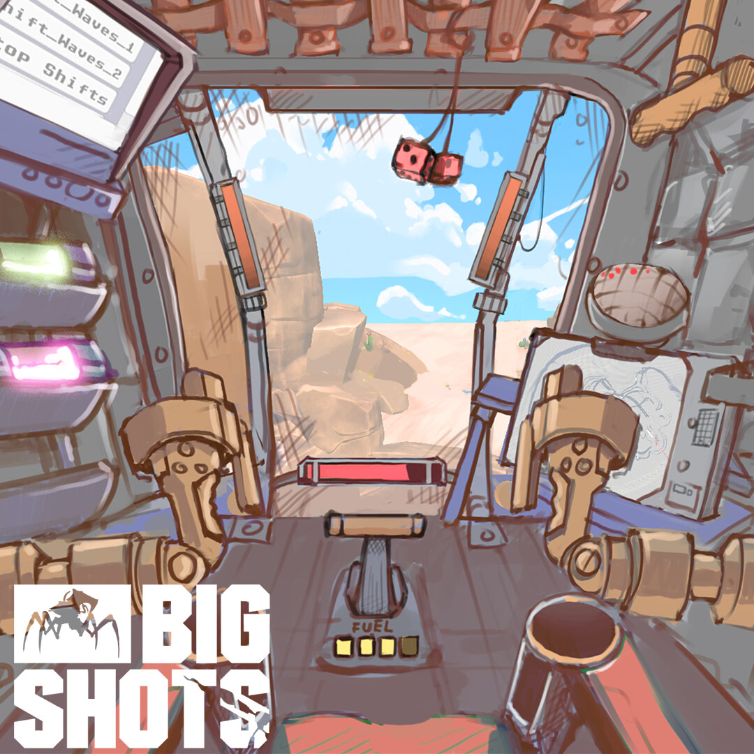ArtStation - Big Shots: Cockpit