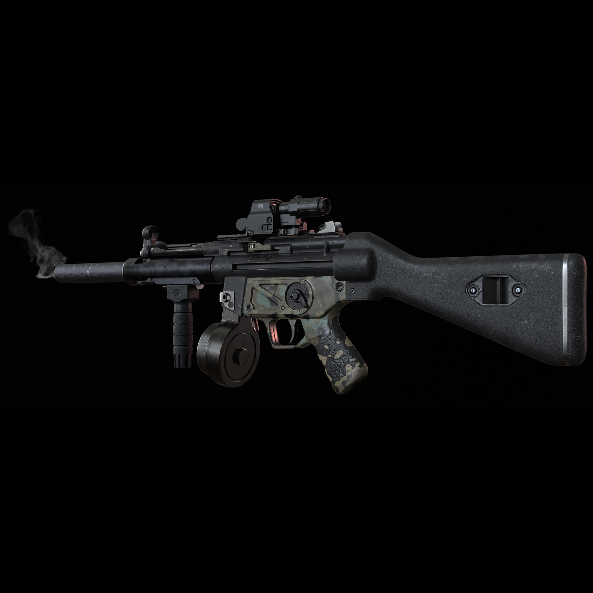 ArtStation - Game_Ready MP5