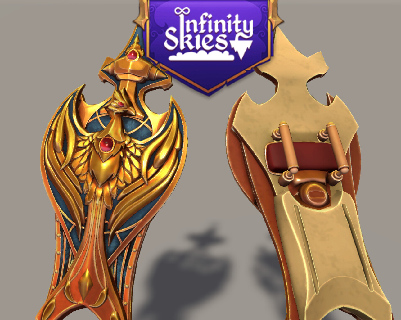 ArtStation - Infinity Skies Prop Work