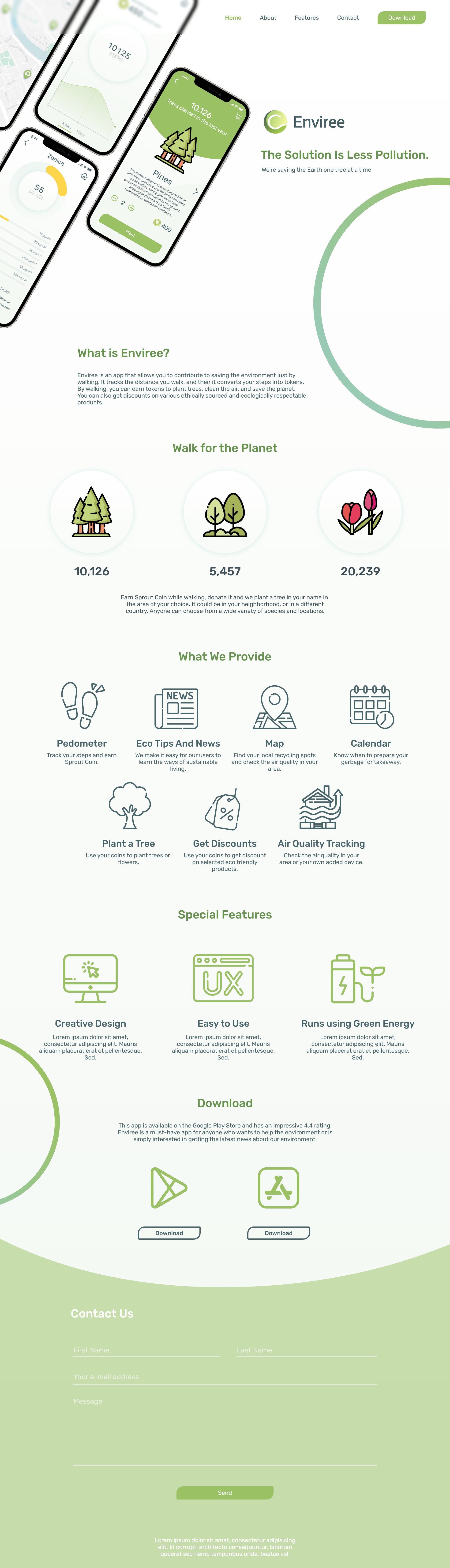 ArtStation - Eco App Design Prototype