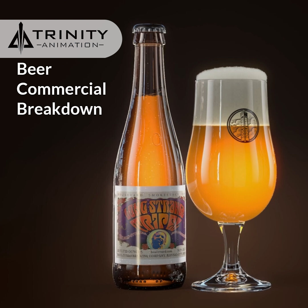 ArtStation - Beer Commercial With Breakdown