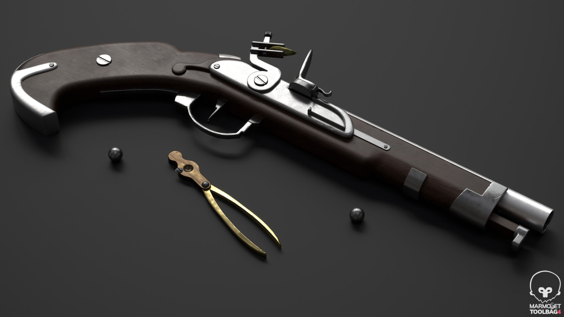 ArtStation - Flintlock Pistol
