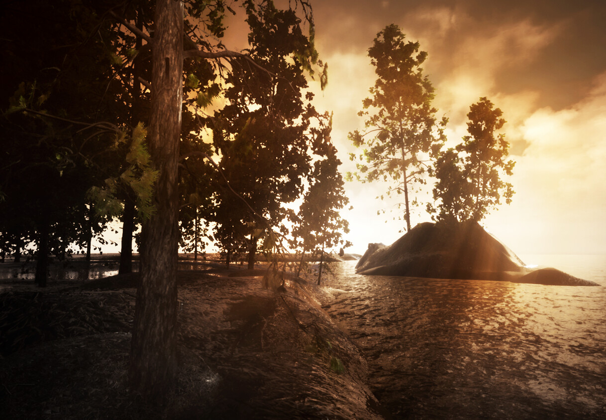 ArtStation - Pine Tree