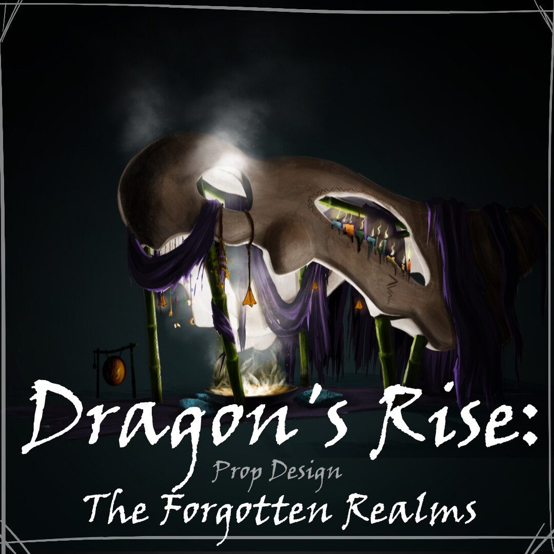 ArtStation - Dragon's Rise Challenge: Cave