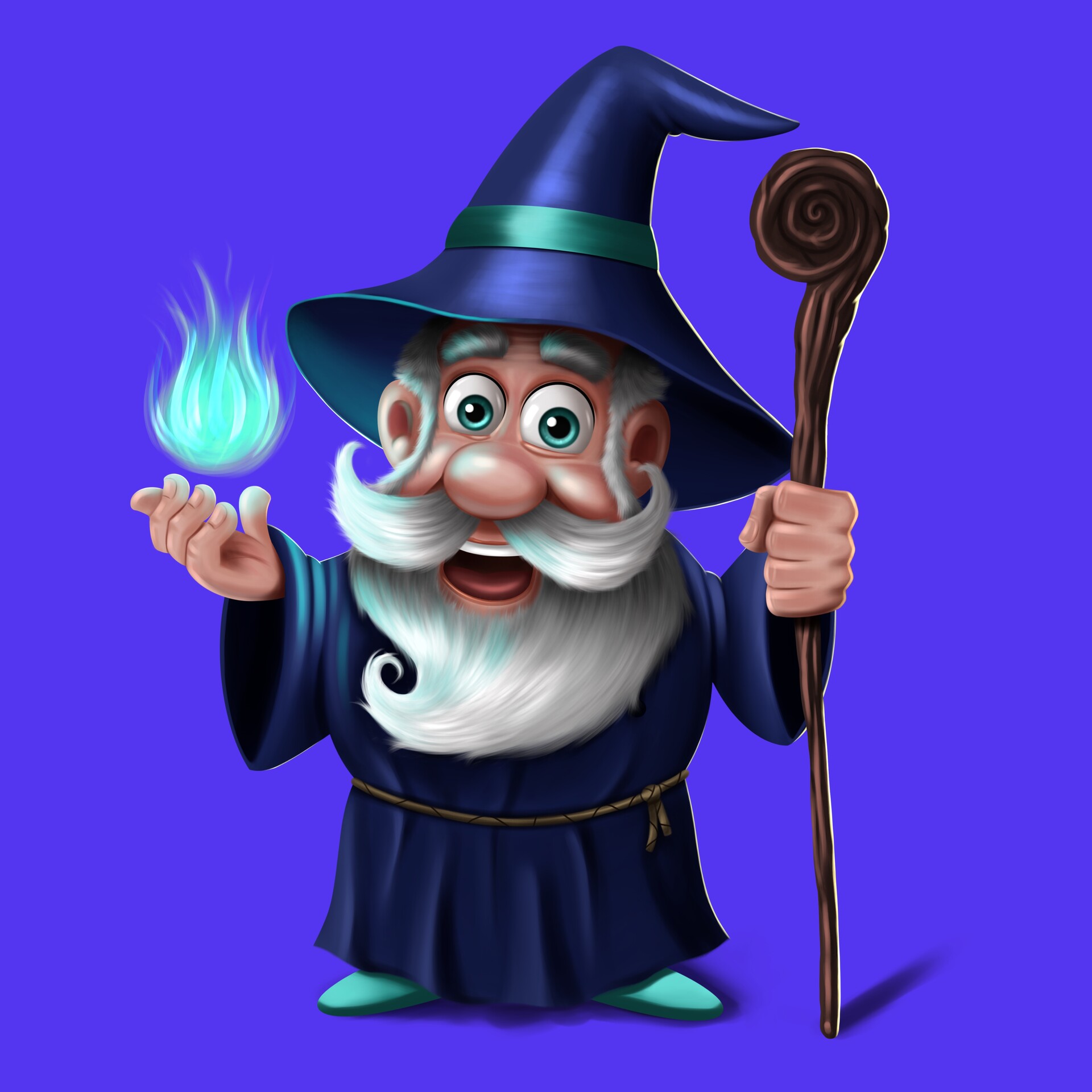 ArtStation - Character Design and Digital Painting - Merlin