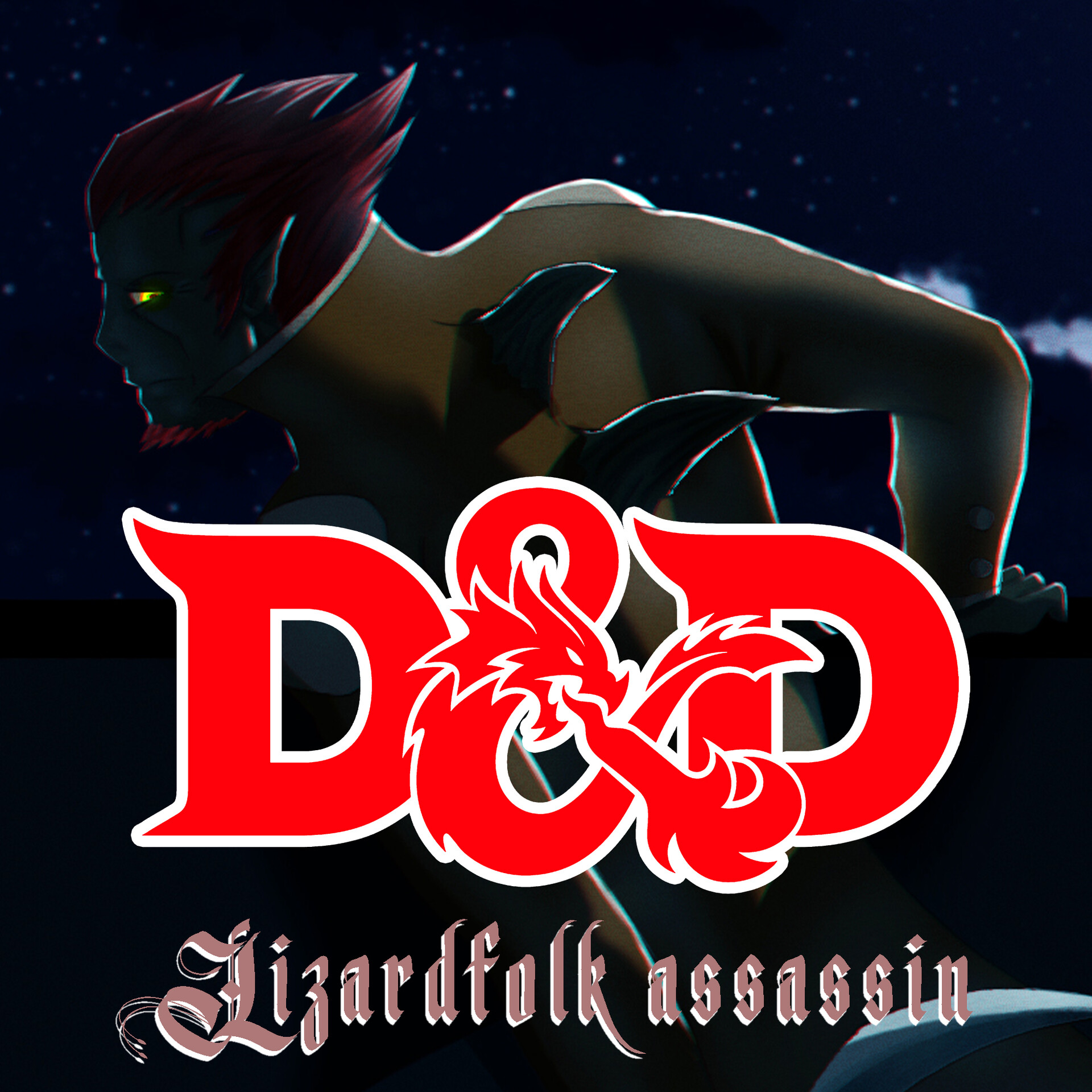 ArtStation - Lizardfolk assassin OC for DnD