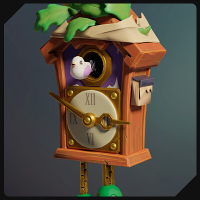 ArtStation - Cuckoo clock