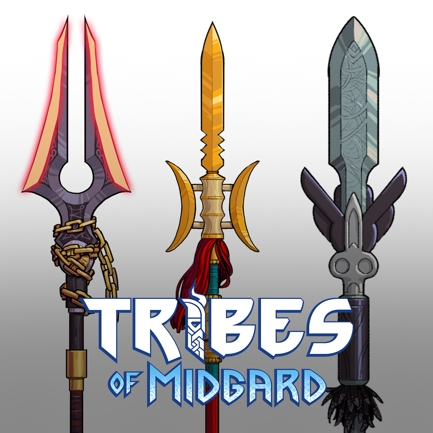 ArtStation - Tribes of Midgard - Cosmetic Weapons