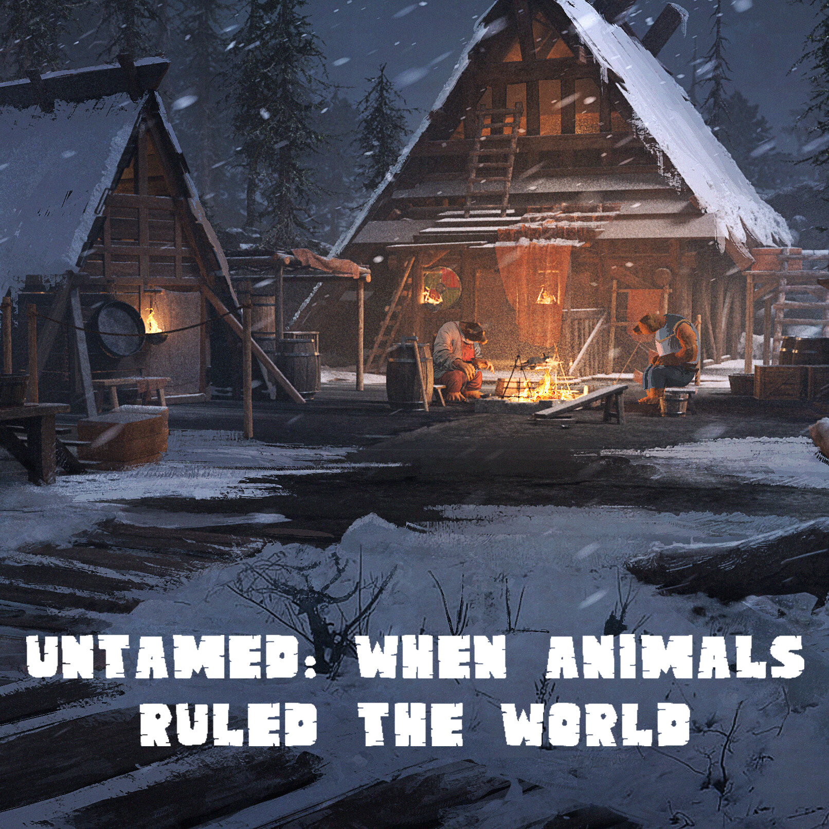ArtStation - Untamed: When Animals Ruled the World - Environment Design