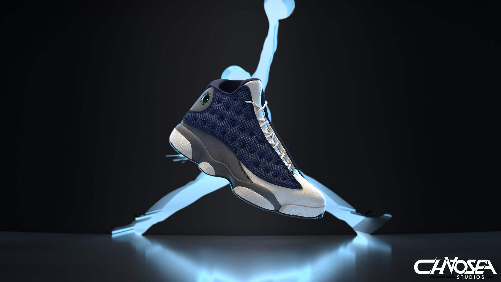 ArtStation - Air Jordan 13 - Retro Flint | Product Visualization
