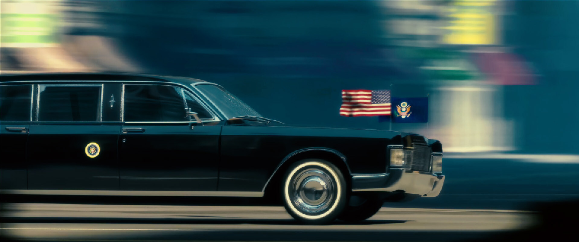ArtStation - Presidential Car |The Fortunate Son | 3D animated short movie.