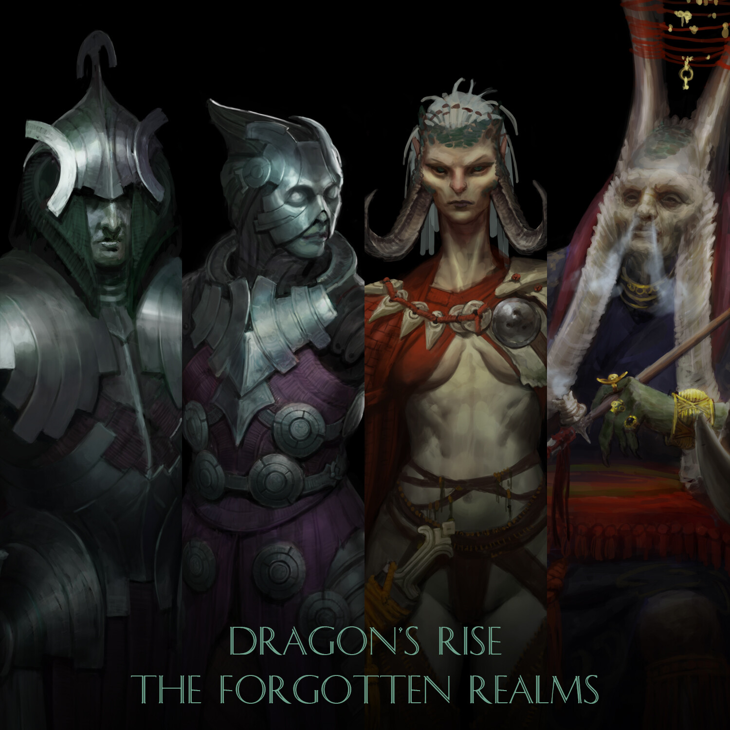 ArtStation - Dragon's Rise: The Forgotten Realms