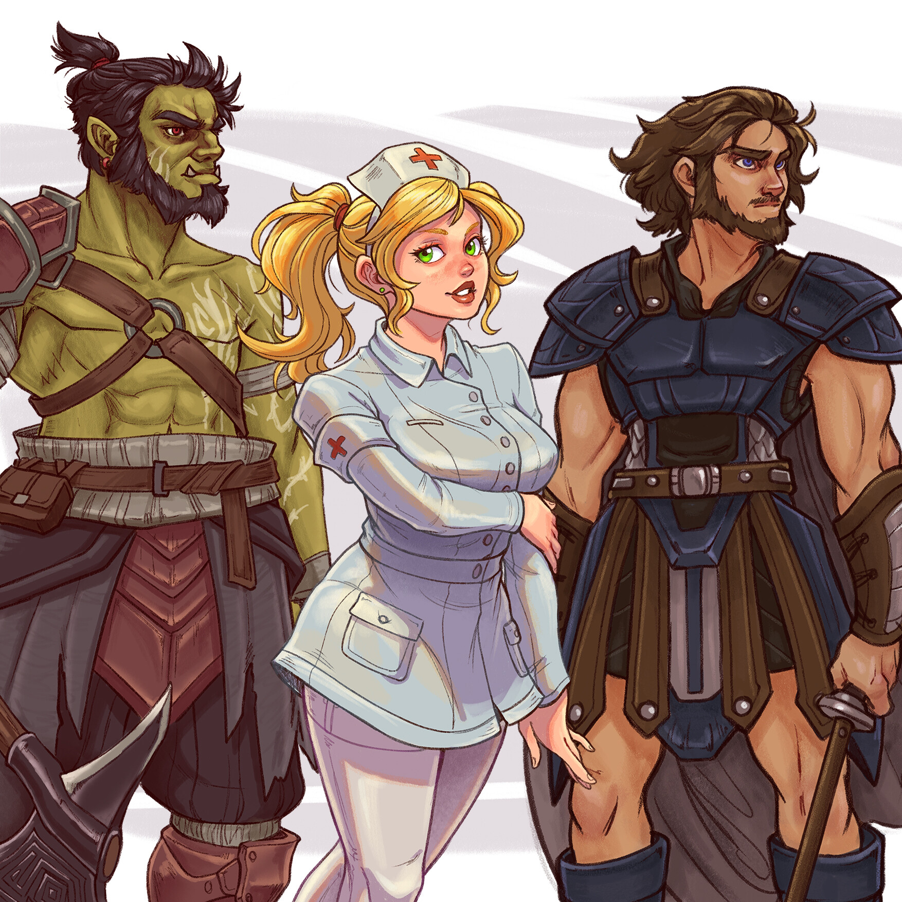 ArtStation - RPG Character Design Studies