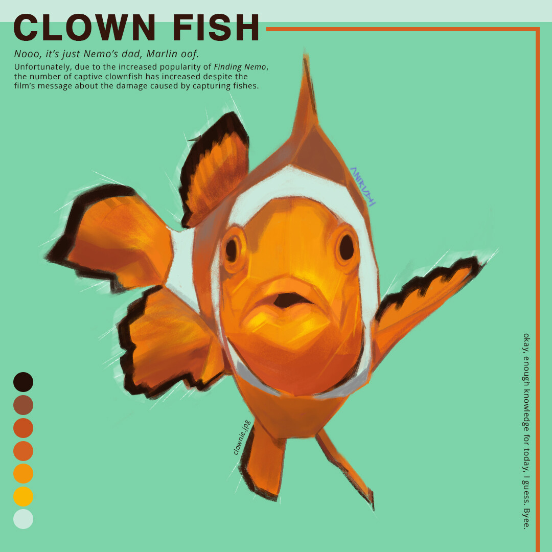 ArtStation - Clown Fish