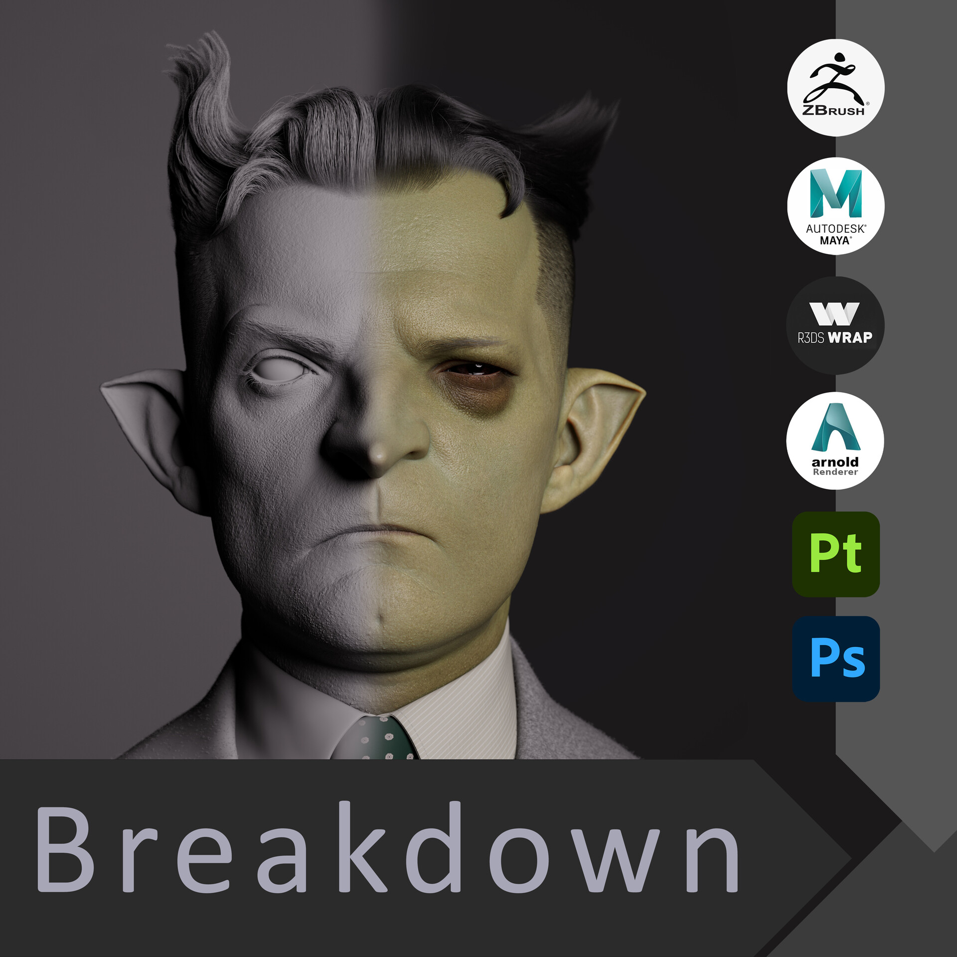 ArtStation - Accused - Breakdown