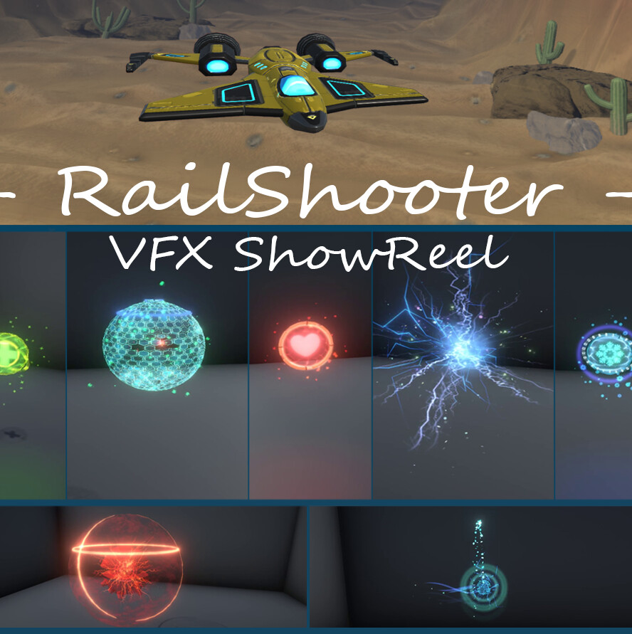 Benjamin Thiry - RailShooter Project - VFX