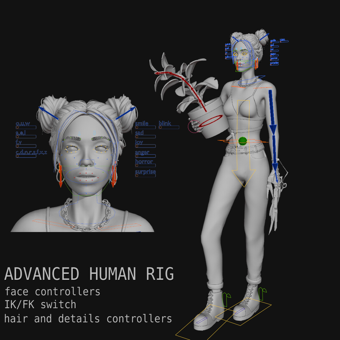 ArtStation - Advanced Rig