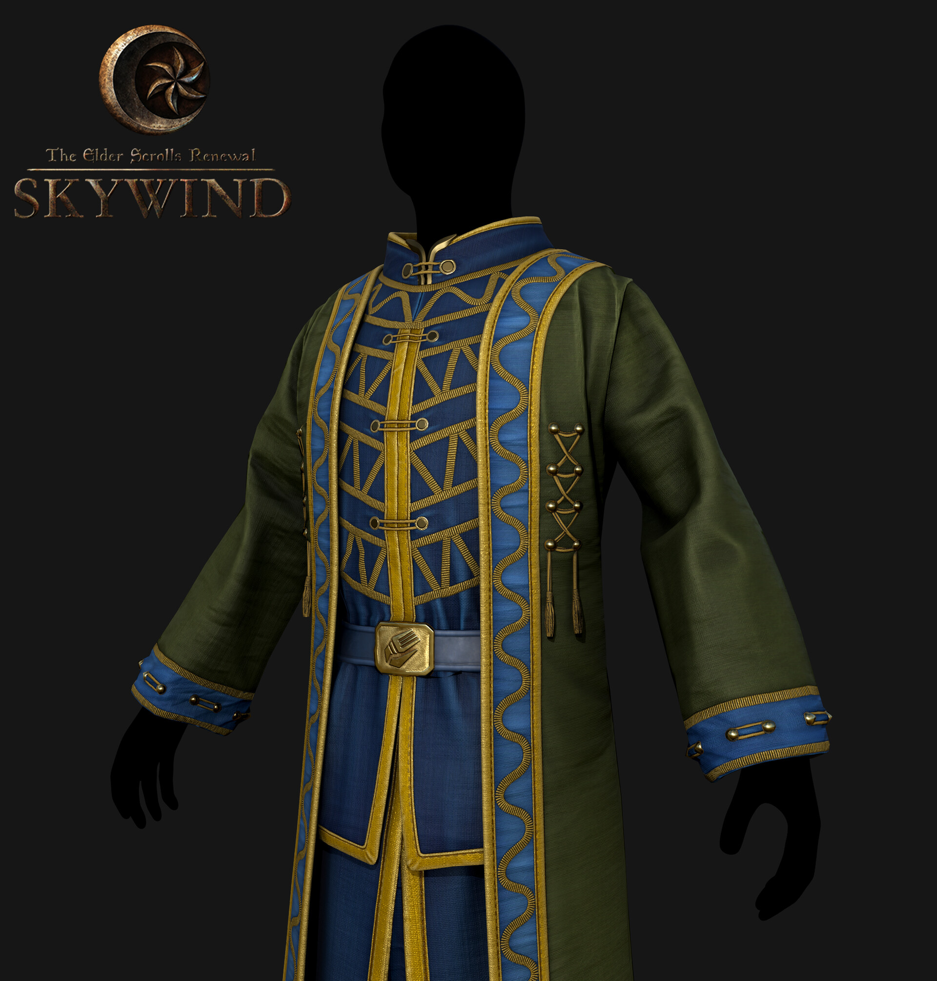 ArtStation - Tribunal temple robe