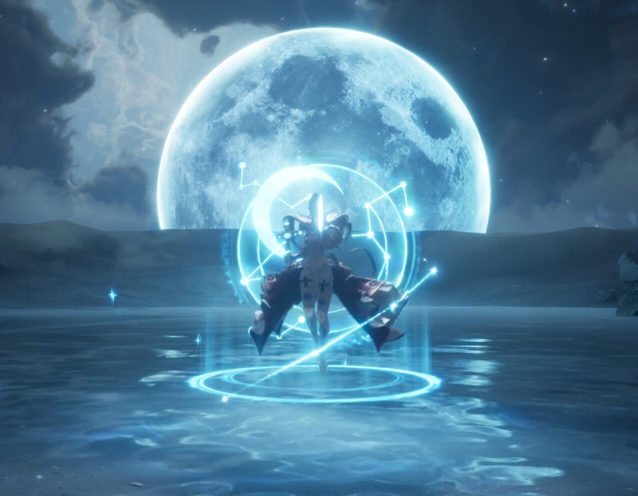 ArtStation - Leo Priestess With Longly Moon