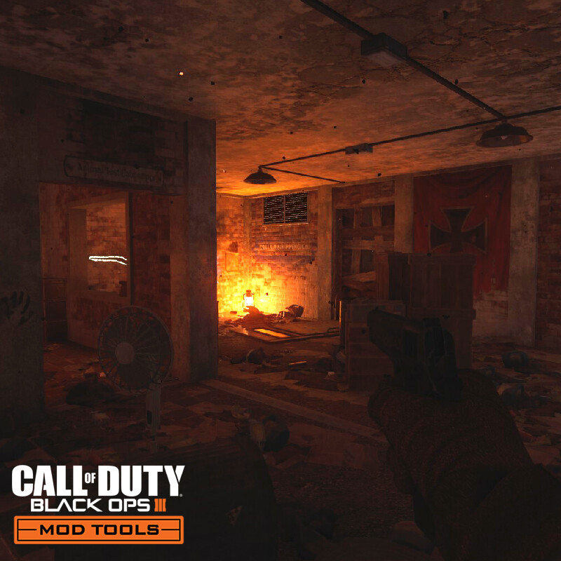 ArtStation - Black Ops 3: Mod Tools - Zombies Custom Map