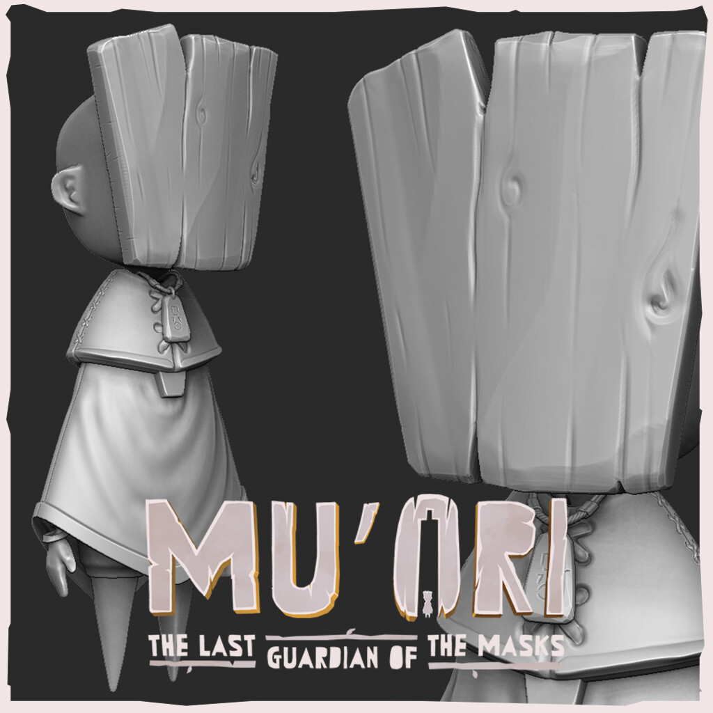 ArtStation - Mu'Ori - Stylized Character Modeling | Texturing