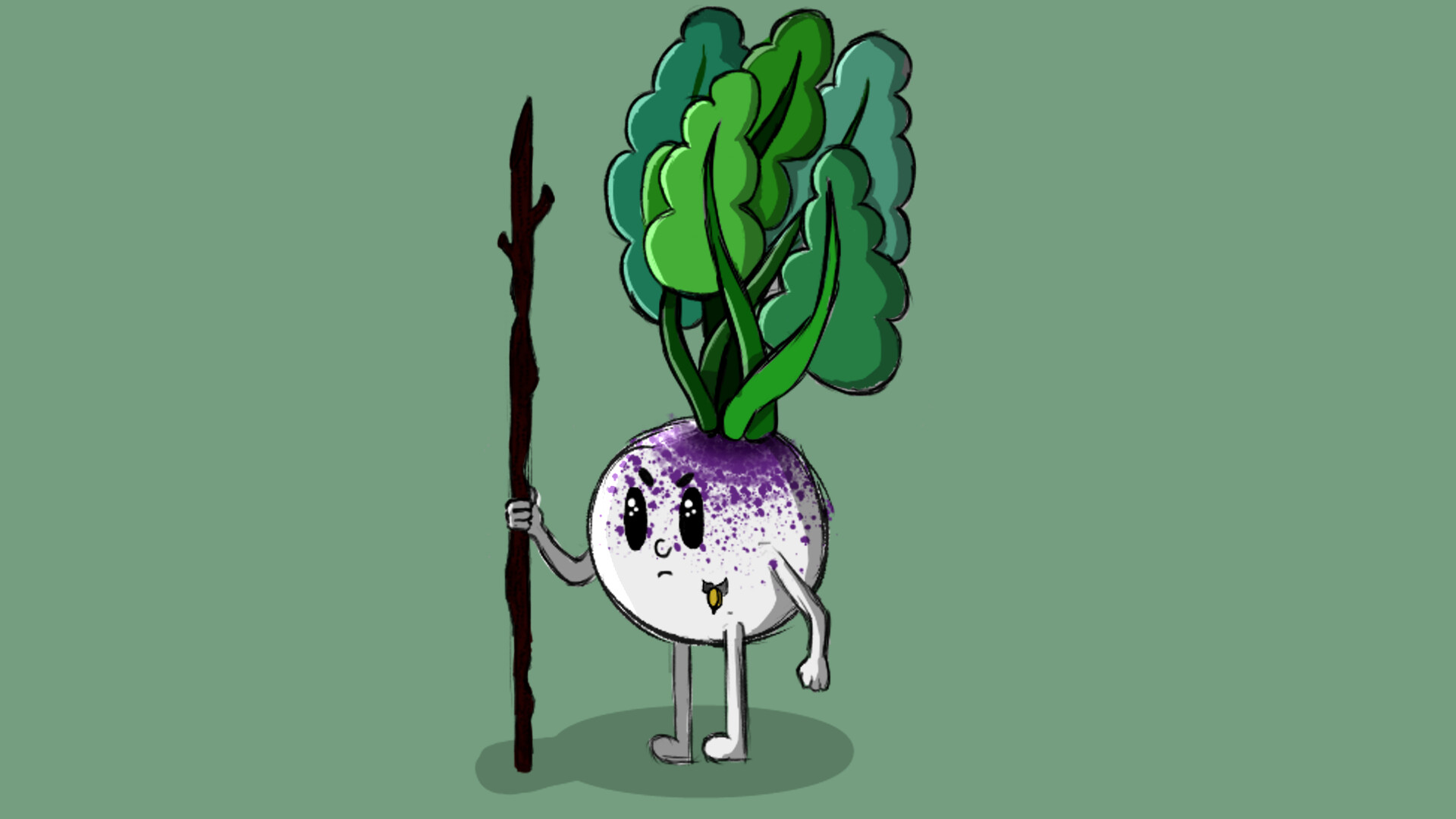 ArtStation - Helvi, the Turnip-Soldier