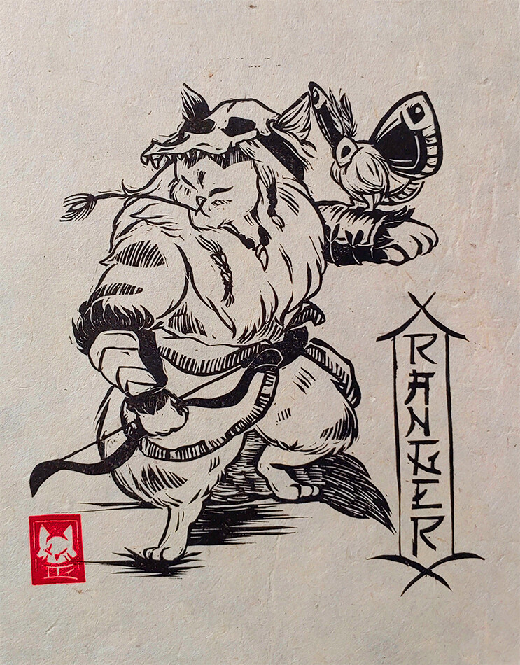 ArtStation - Cat Class: Ranger