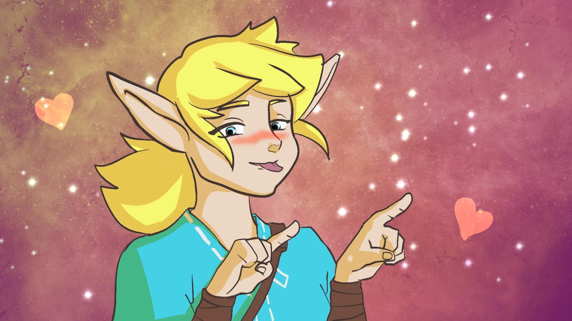 Denise Lyra Amago - Zelda and Link