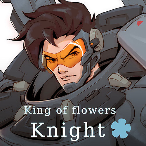 ArtStation - King of flowers Knight