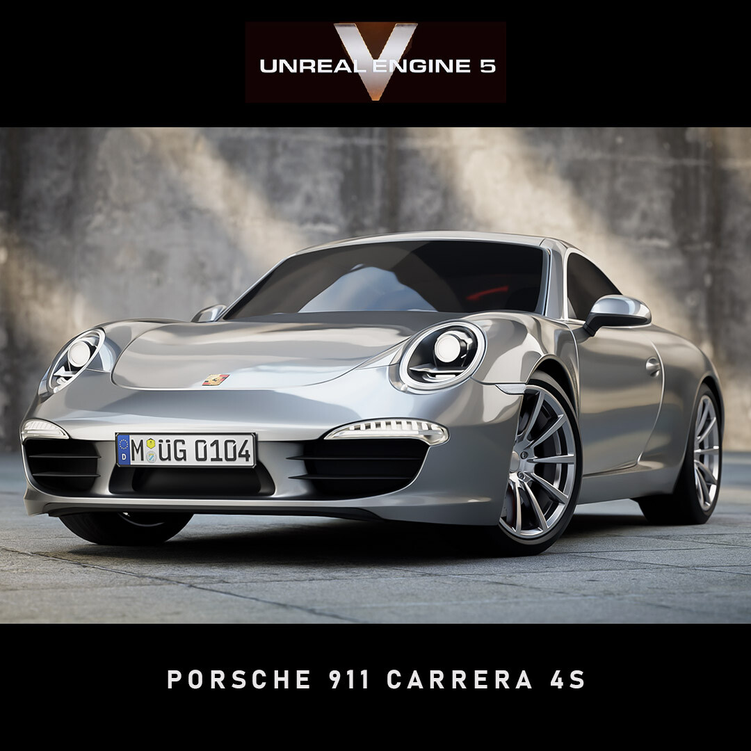 ArtStation - Porsche 911 Carrera 4S - Automotive Render in Unreal ...