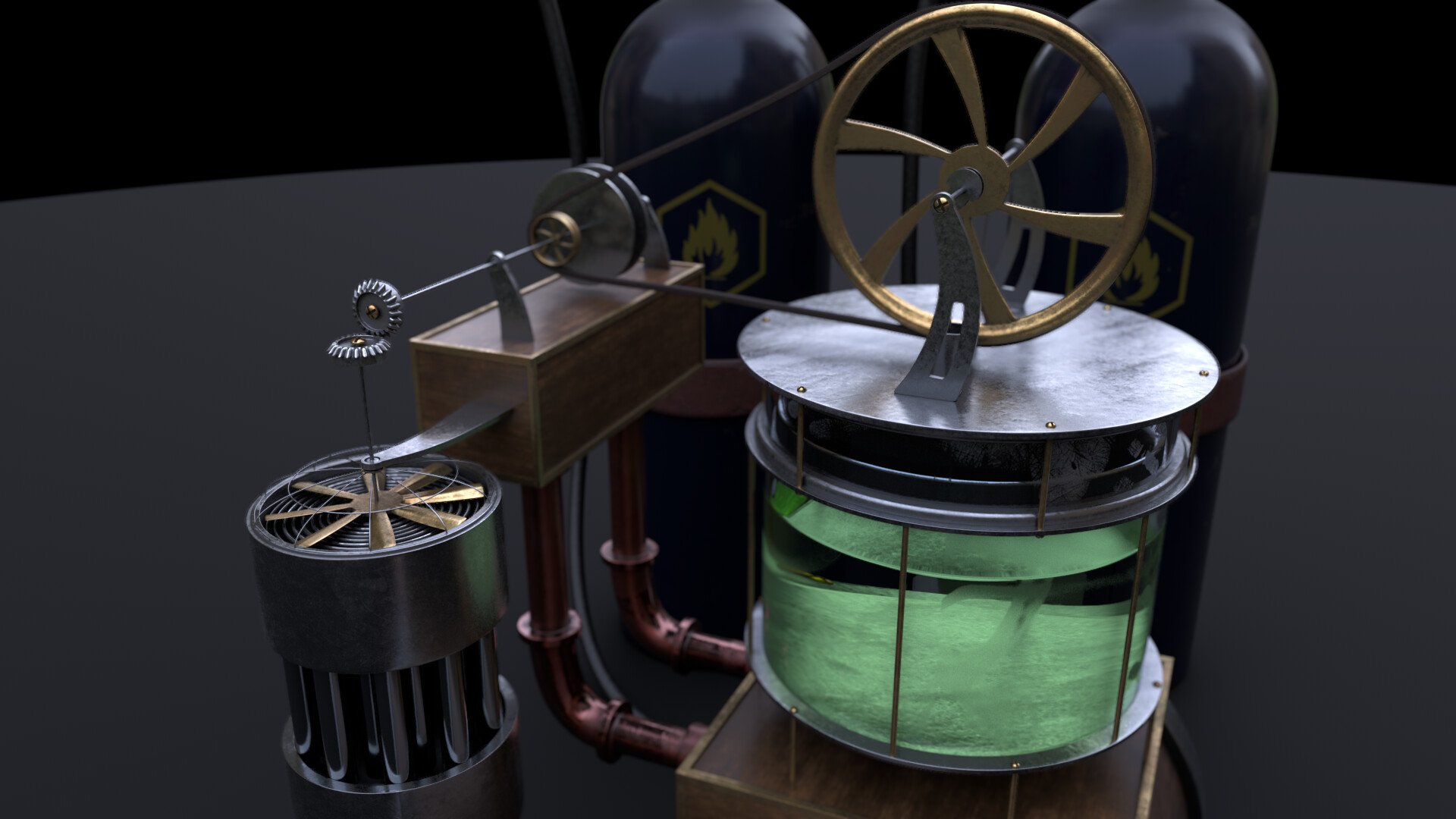 ArtStation - Steampunk CPU