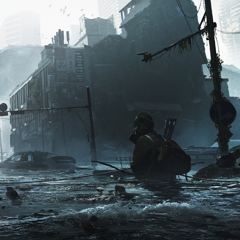 ArtStation - Flooded Earth I