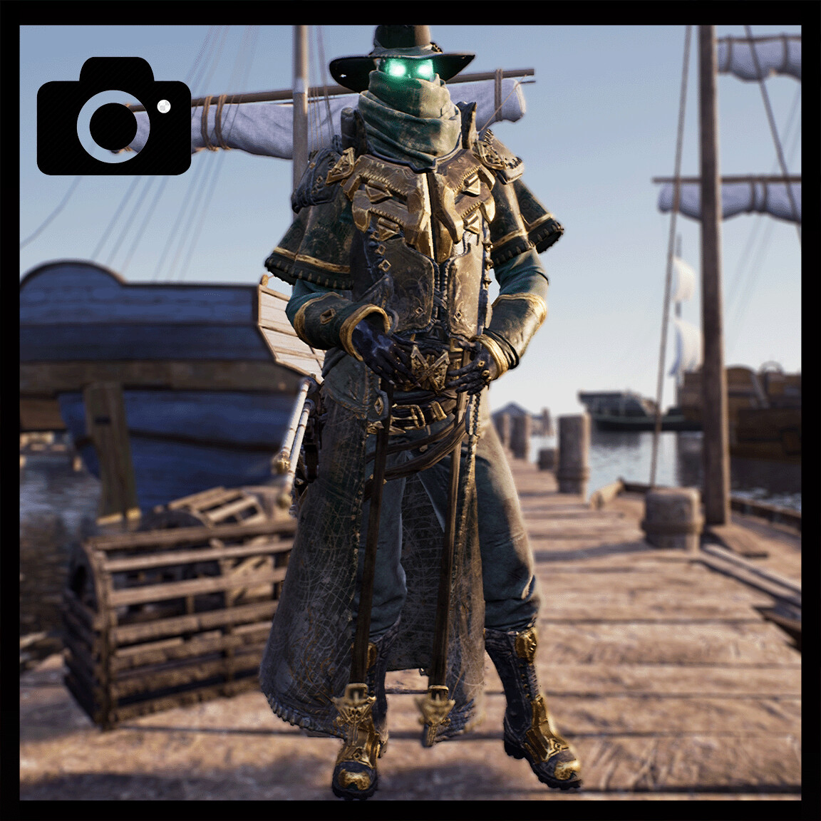 Stephen Turner Art - Character Posing - Game Capture