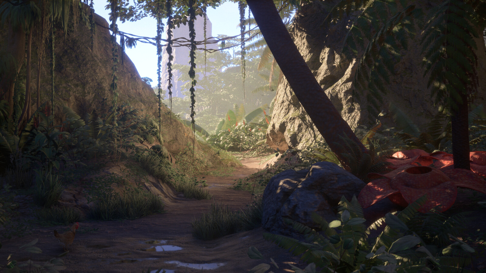 ArtStation - Tropical daylight|| Relighting Tropical Jungle || UE5