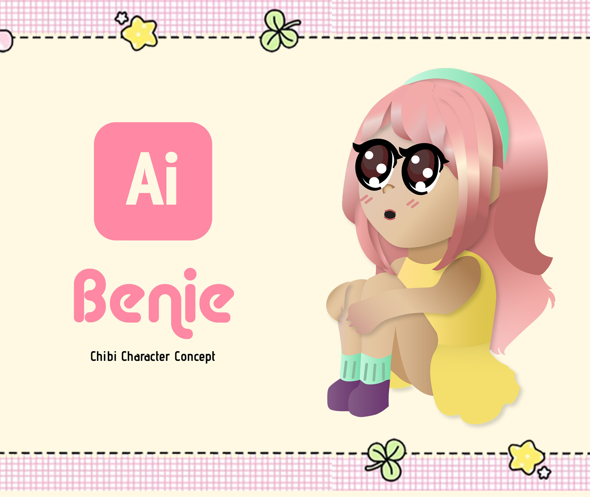 ArtStation - Chibi Character Design : Benie
