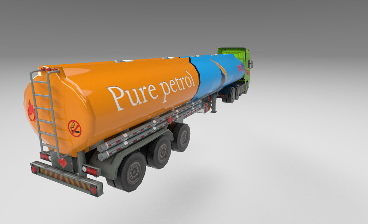 ArtStation - OIL TANKER