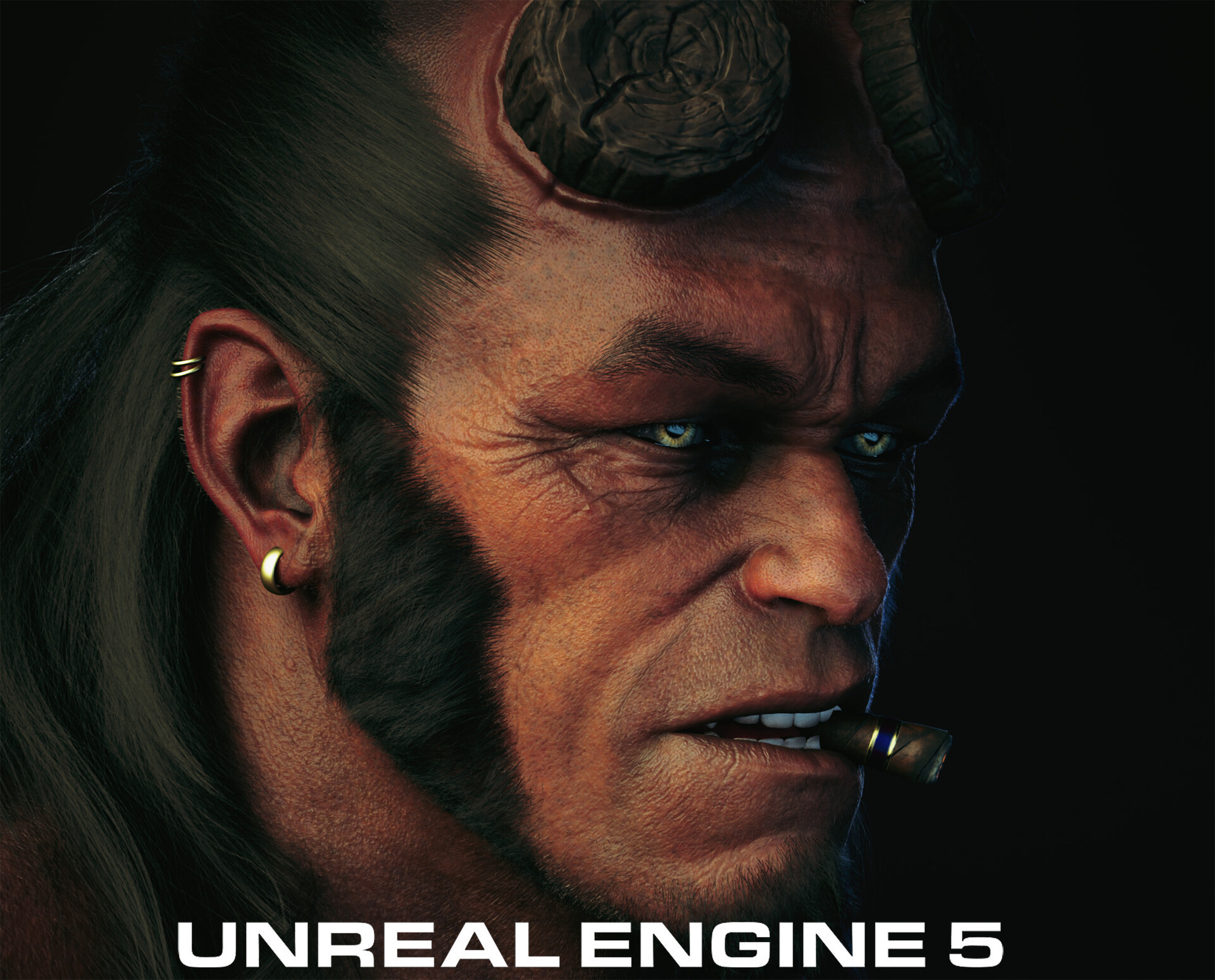 ArtStation - Hellboy - Unreal 5 Fan Art