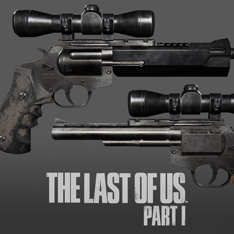 ArtStation - The Last of us Part I: El Diablo Pistol