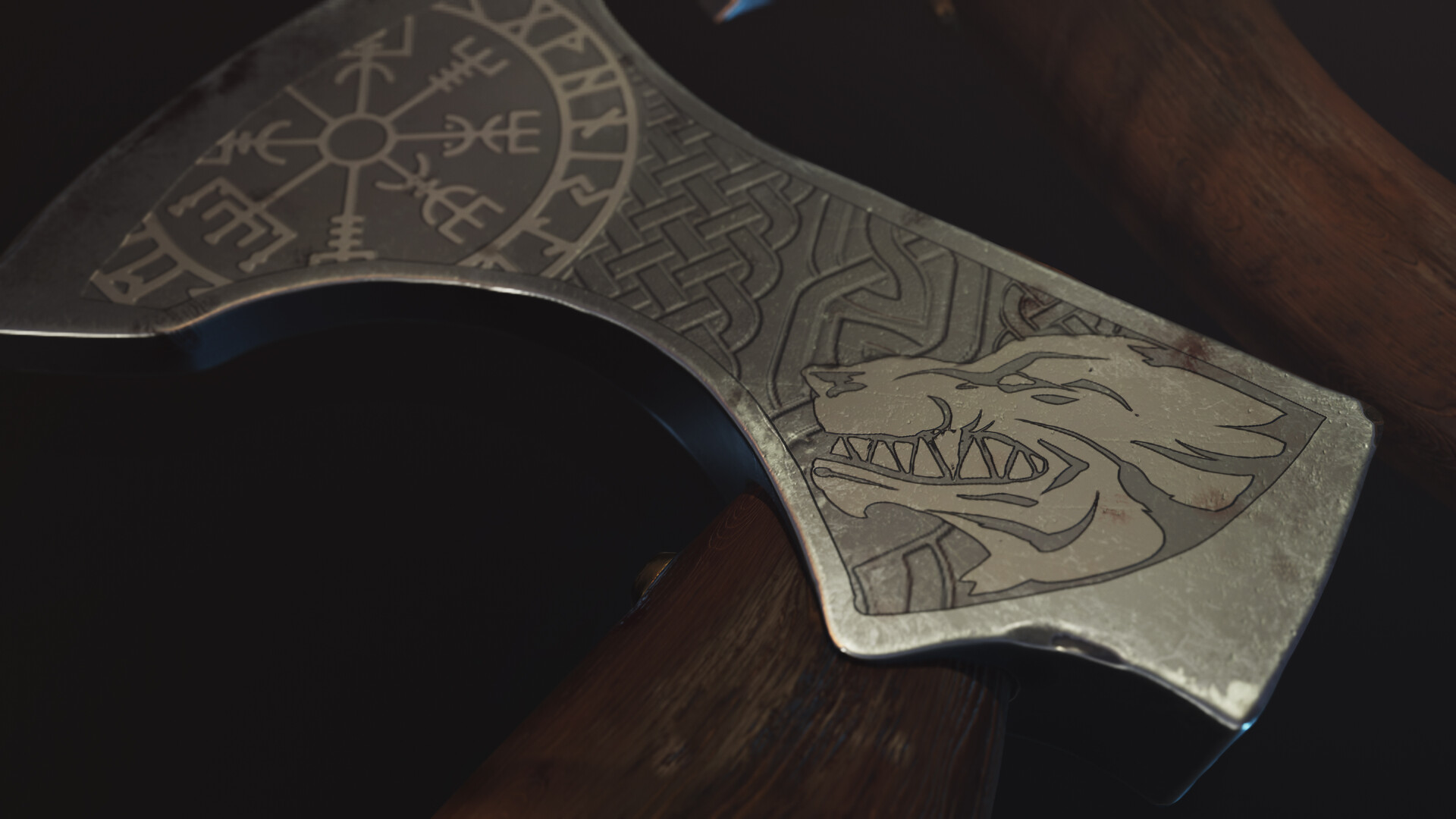 ArtStation - Celtic Axe