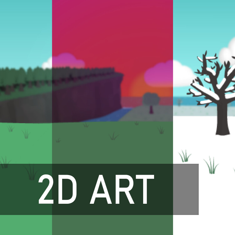 ArtStation - 2D Environment Set