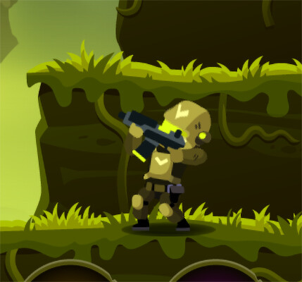 ArtStation - Soldier supporter animation