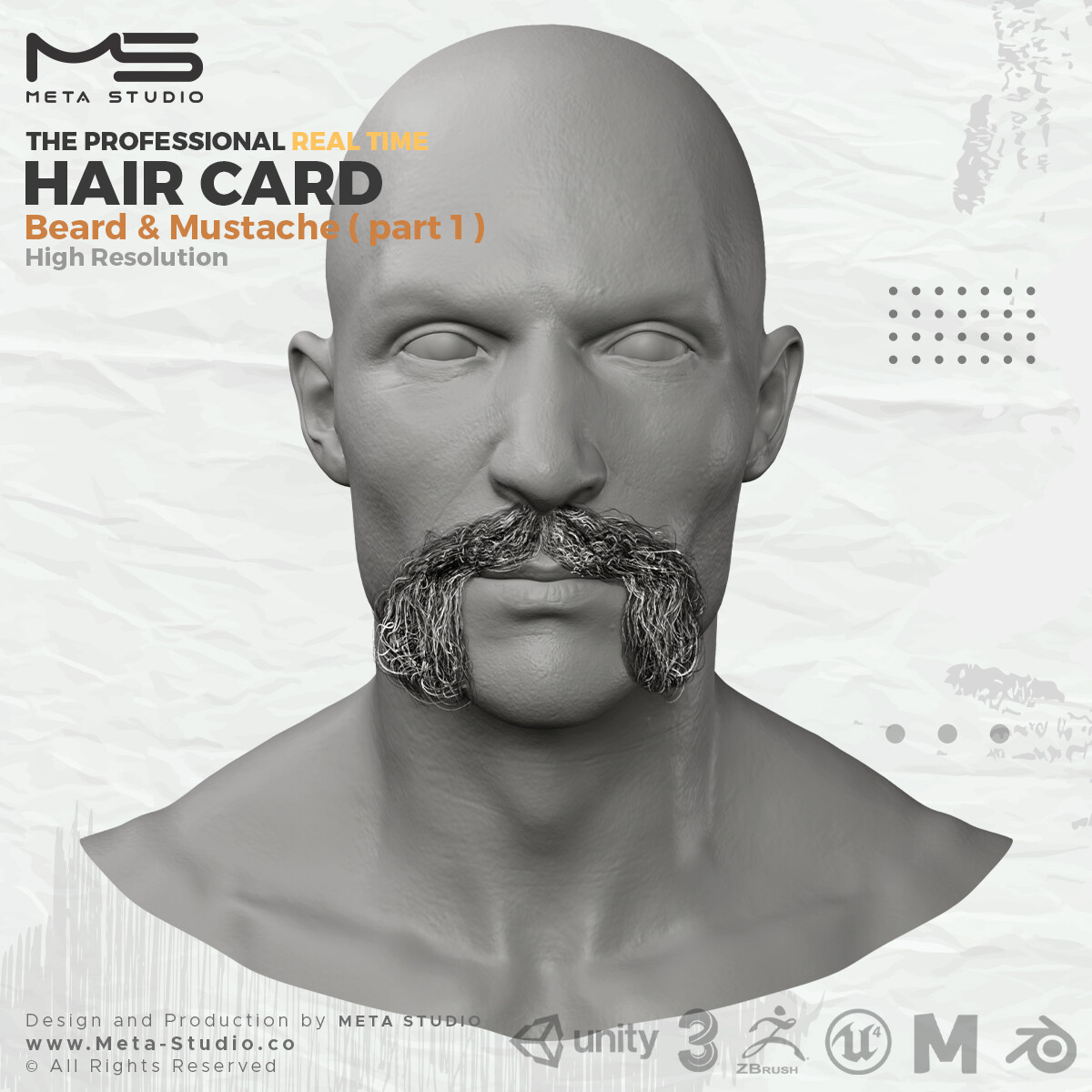 ArtStation - Beard and mustache