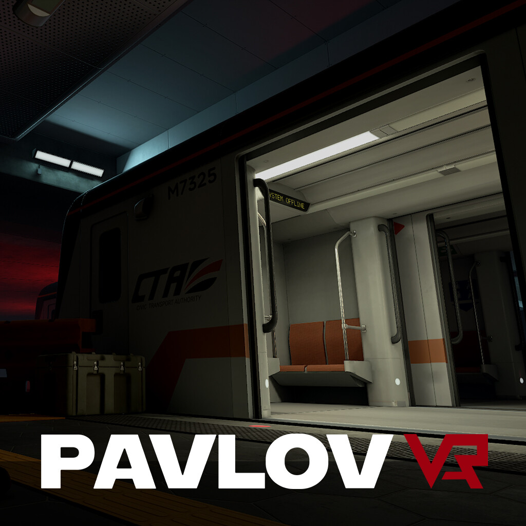 ArtStation - Pavlov VR - Station Night