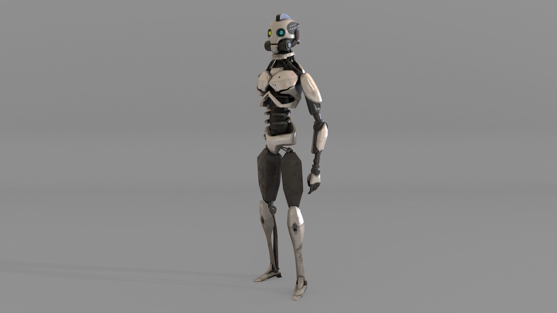 ArtStation - XBot 4000 - Love, Death & Robots - Video Integration