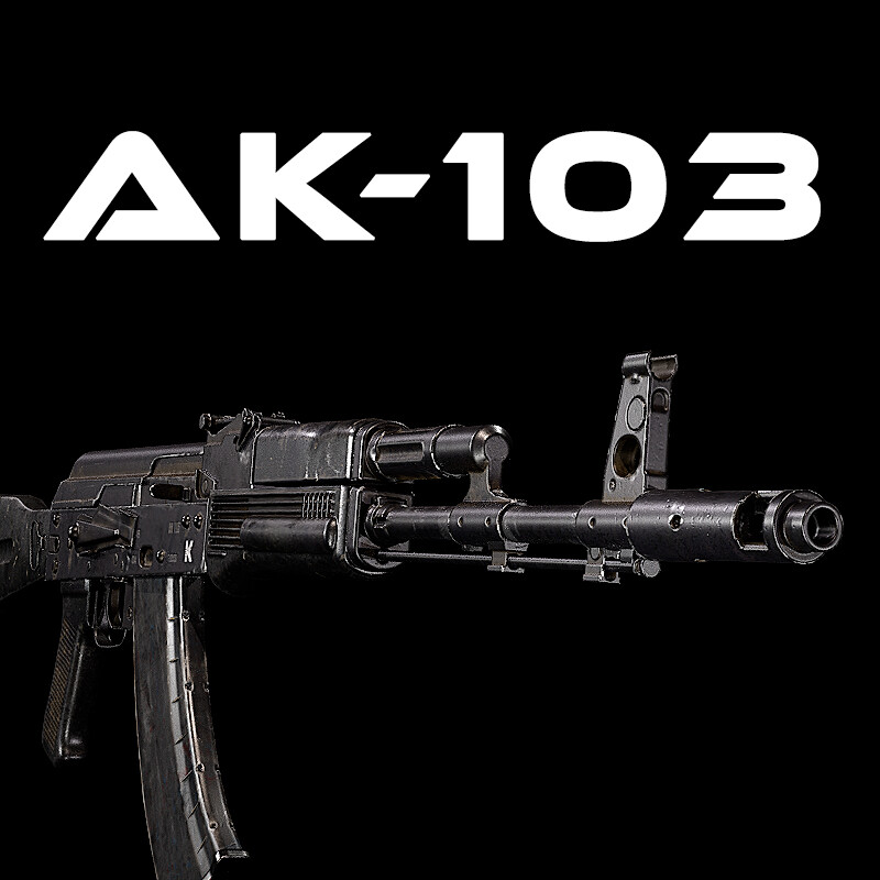 ArtStation - FPS AK-103