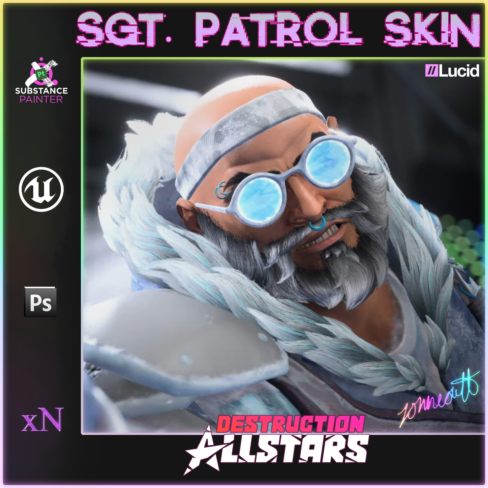 ArtStation - Sgt. Patrol Skin