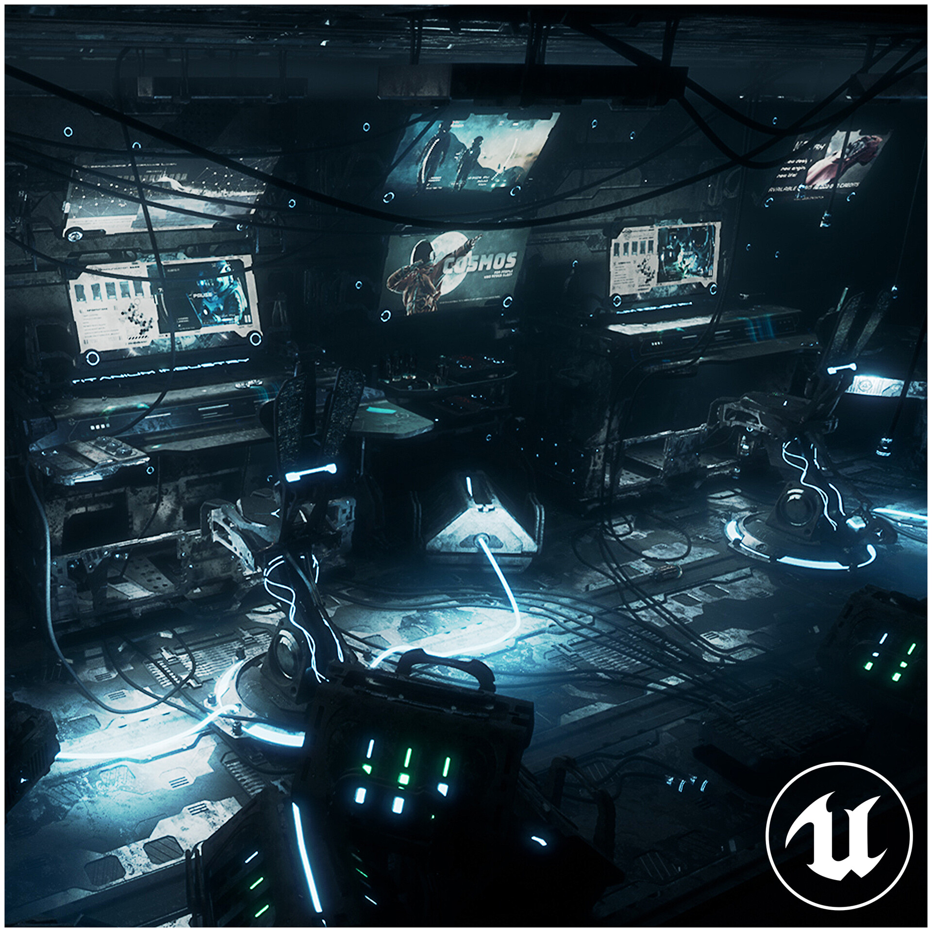 ArtStation - Sci-Fi Computer Station