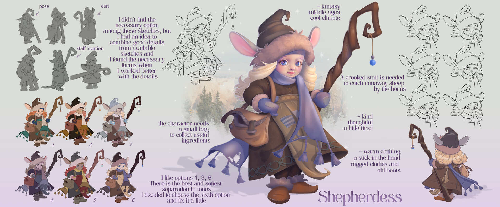 ArtStation - Shepherdess