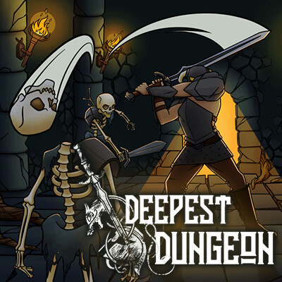 ArtStation - Deepest Dungeon Game