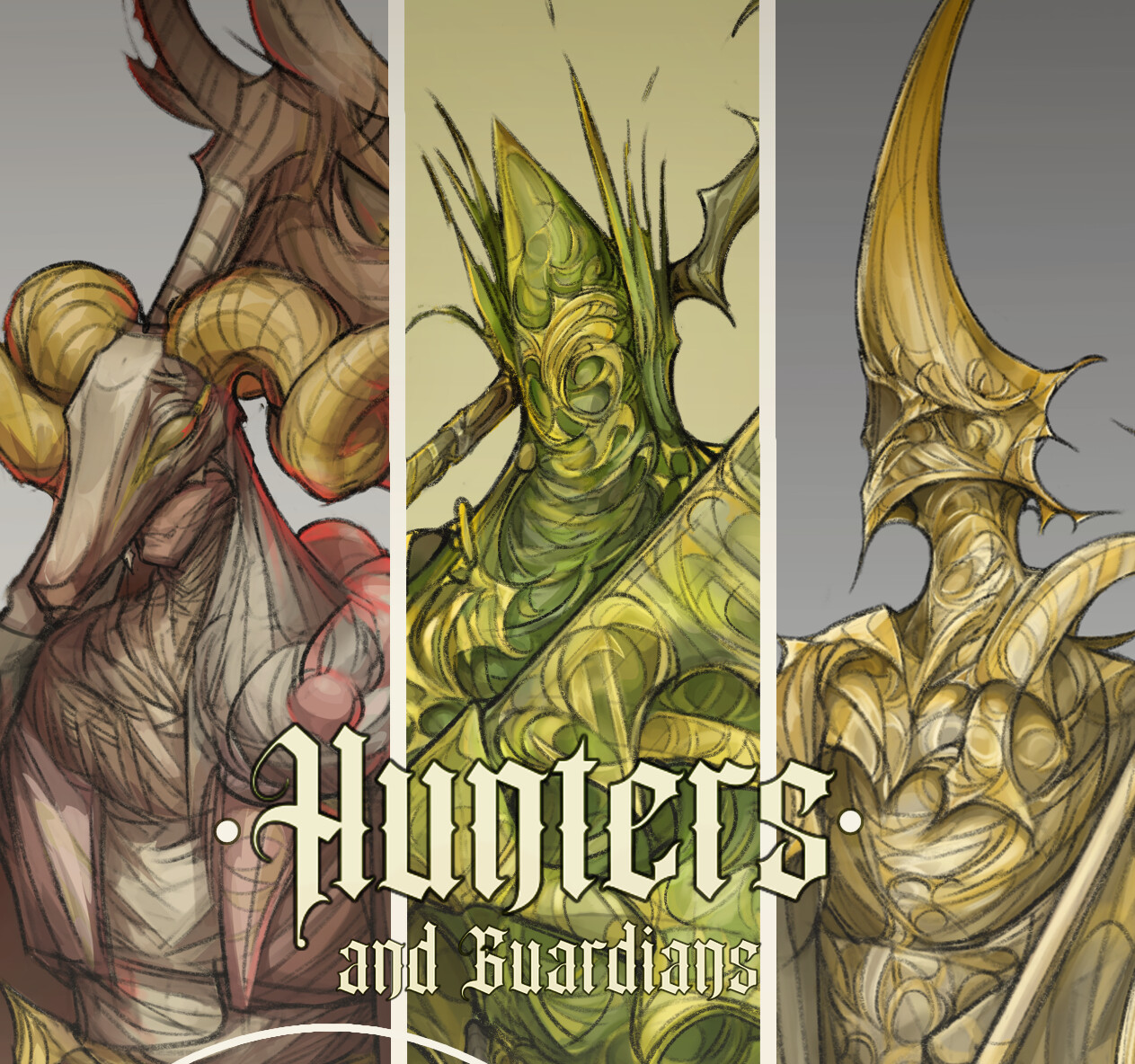 ArtStation - Hunters and Guardians